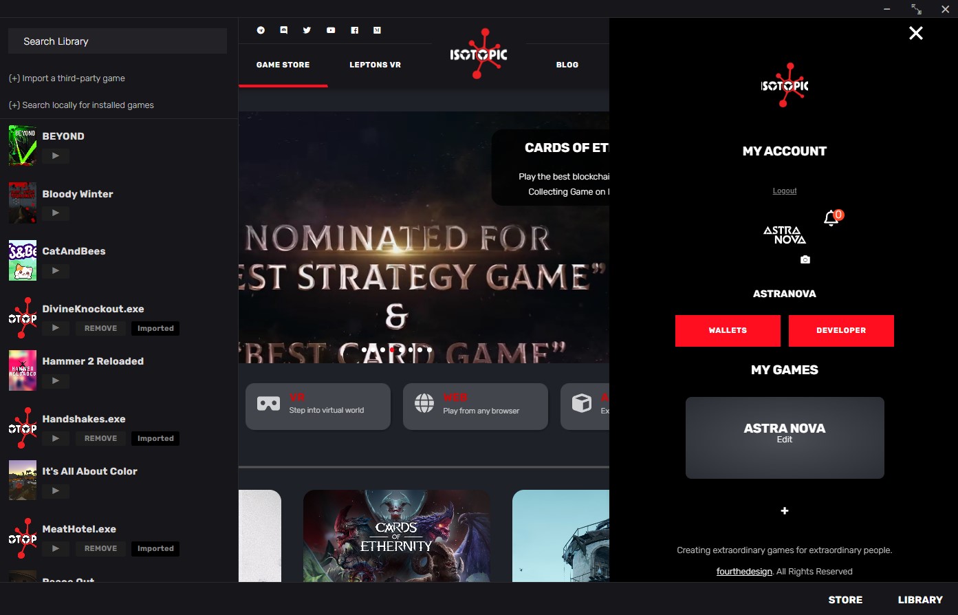 About us - ISOTOPIC Game Store